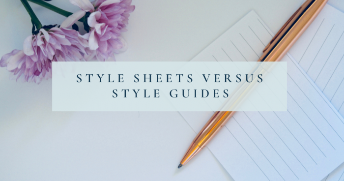 What is a style sheet, and why do you need one? | Rachel Rowlands, Book ...